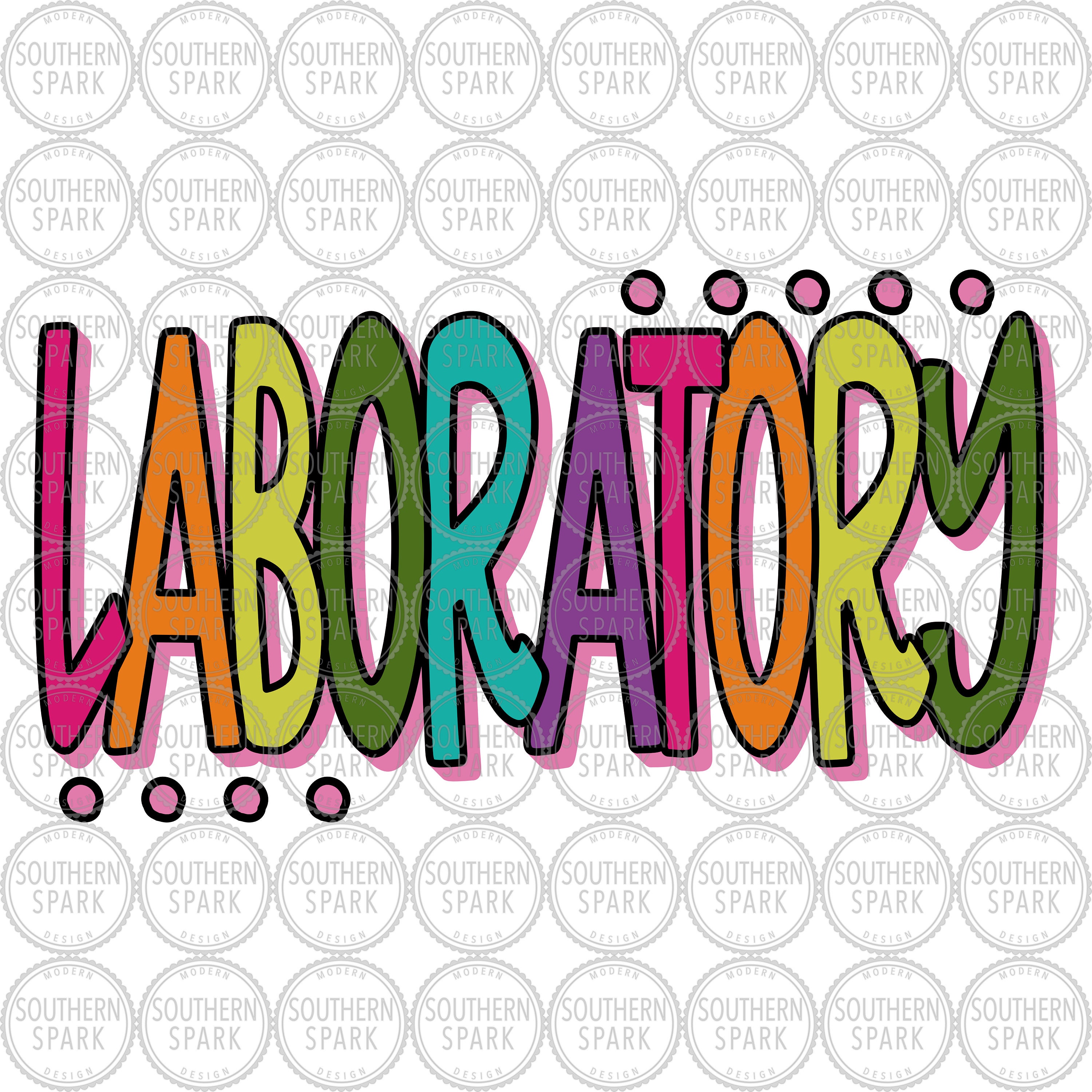 Laboratory SVG / Pathology / Laboratory Technician SVG / Cut File ...