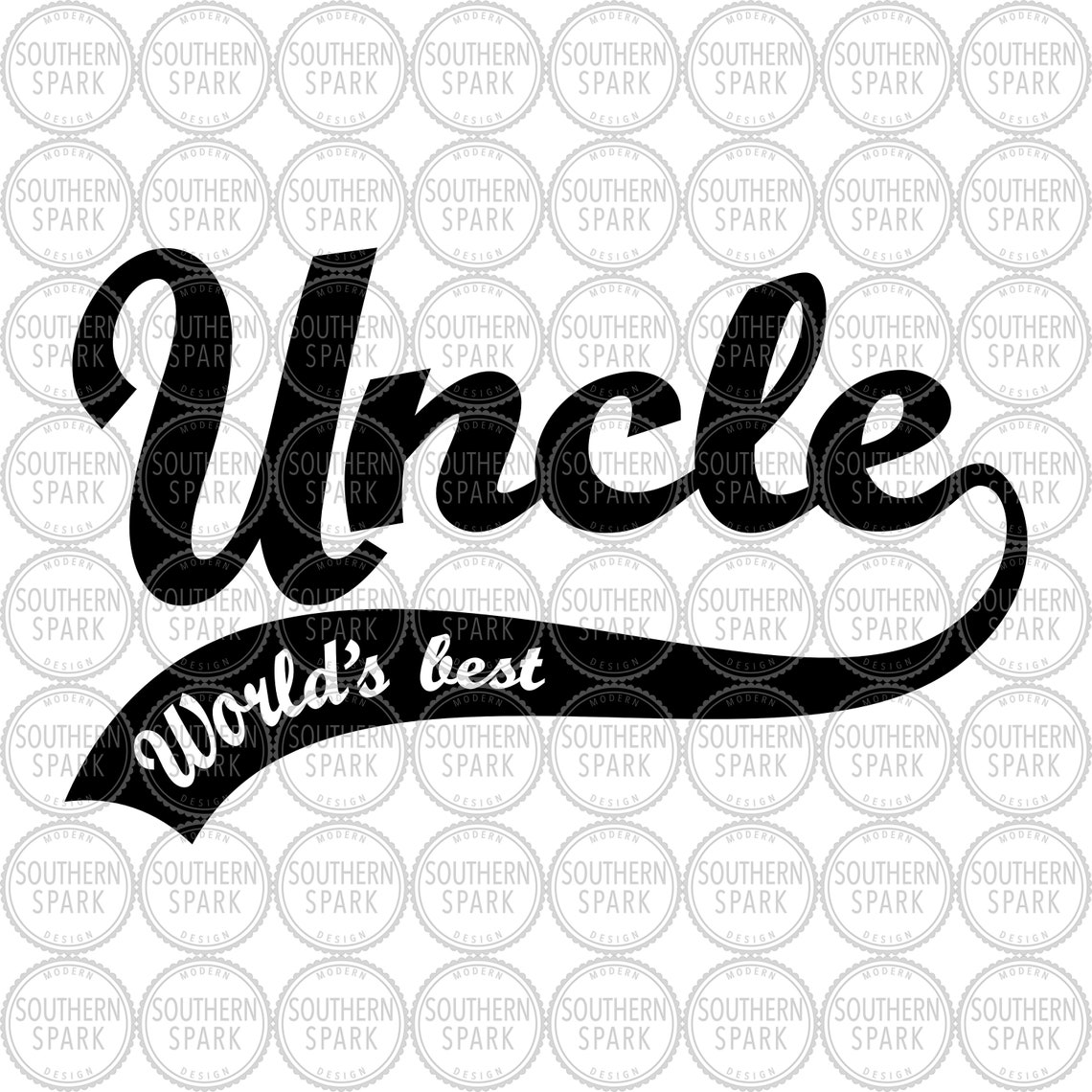 Father's Day SVG / Uncle World's Best SVG / Uncle SVG - Etsy España