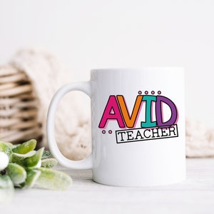 Avid Teacher SVG / Advancement via Individual Determination / Back to ...