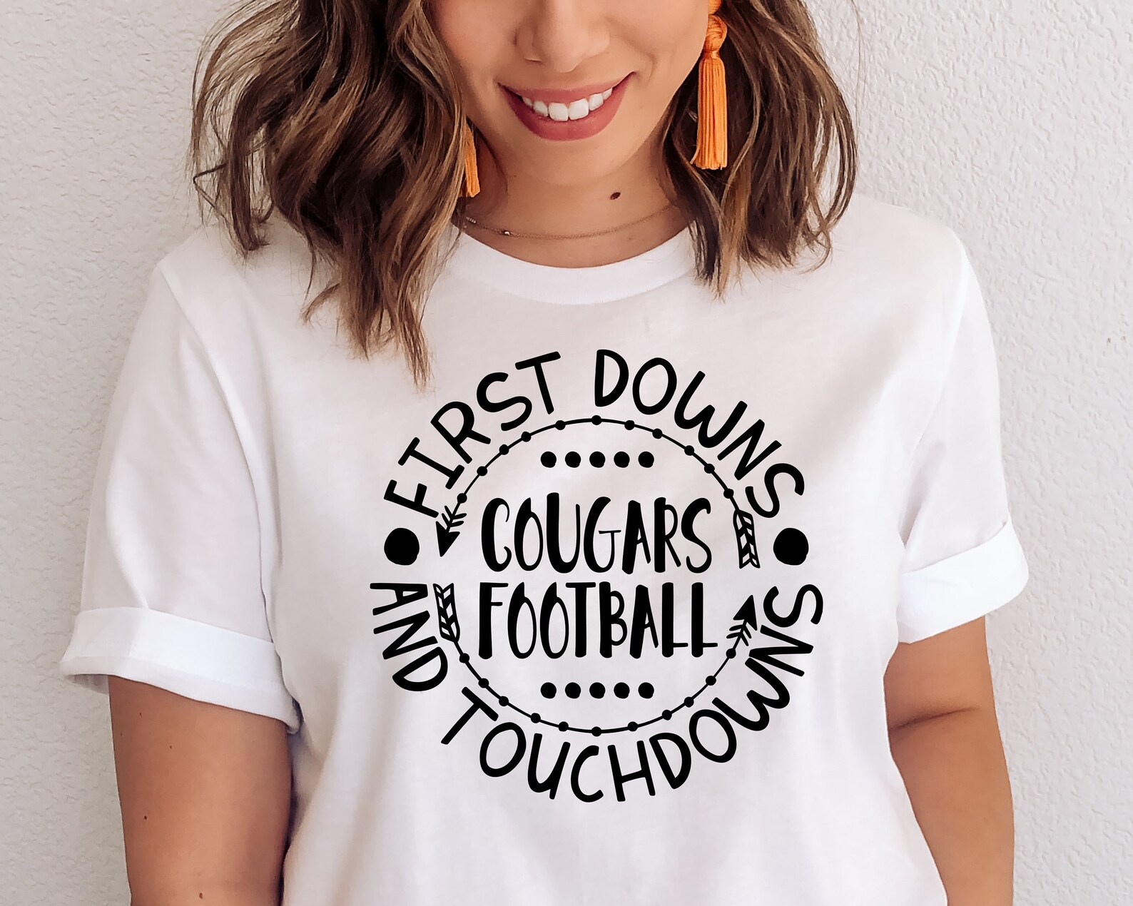 Football SVG / First Downs and Touchdowns SVG / Cougar - Etsy