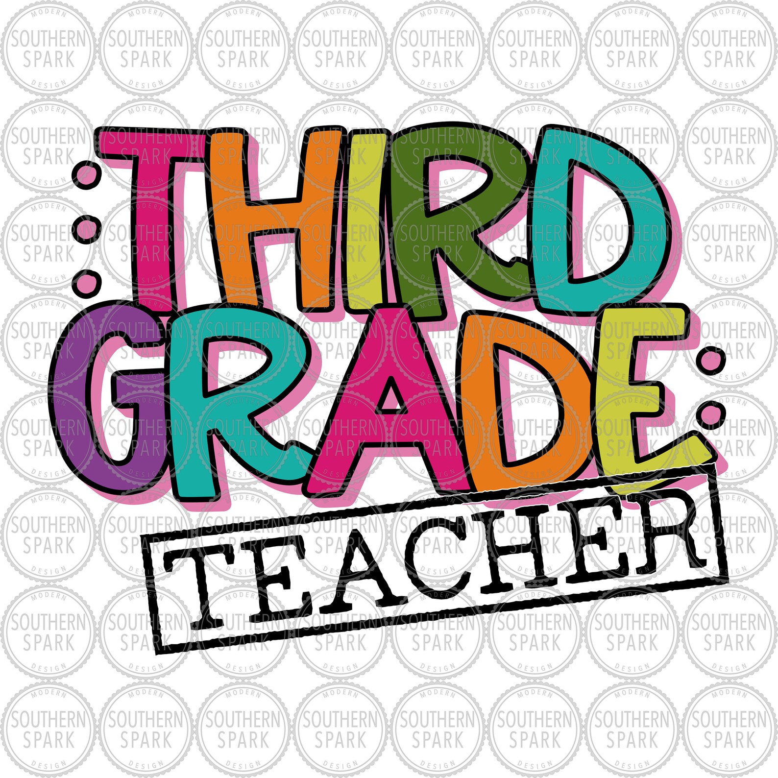 Third Grade Teacher SVG / Third Grade SVG / First Day SVG / Back to ...