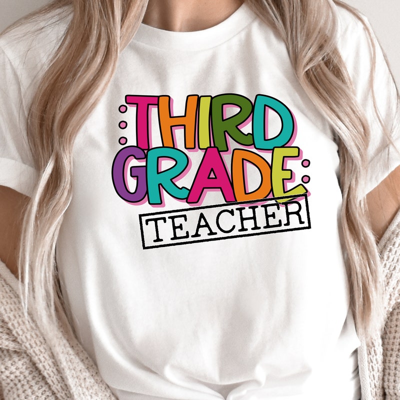 Third Grade Svg - Etsy