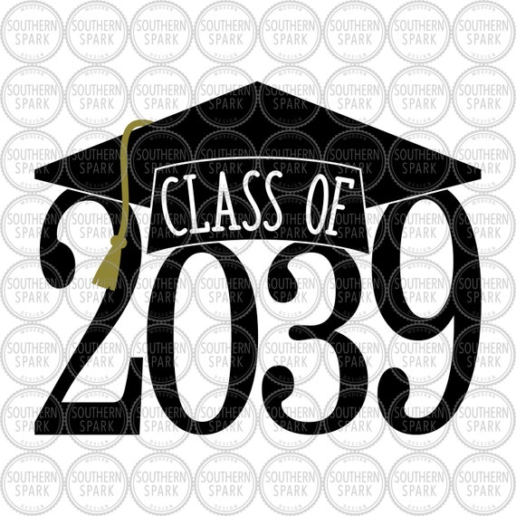 Class of 2039 SVG / Senior Class of 2039 SVG / Back to School | Etsy