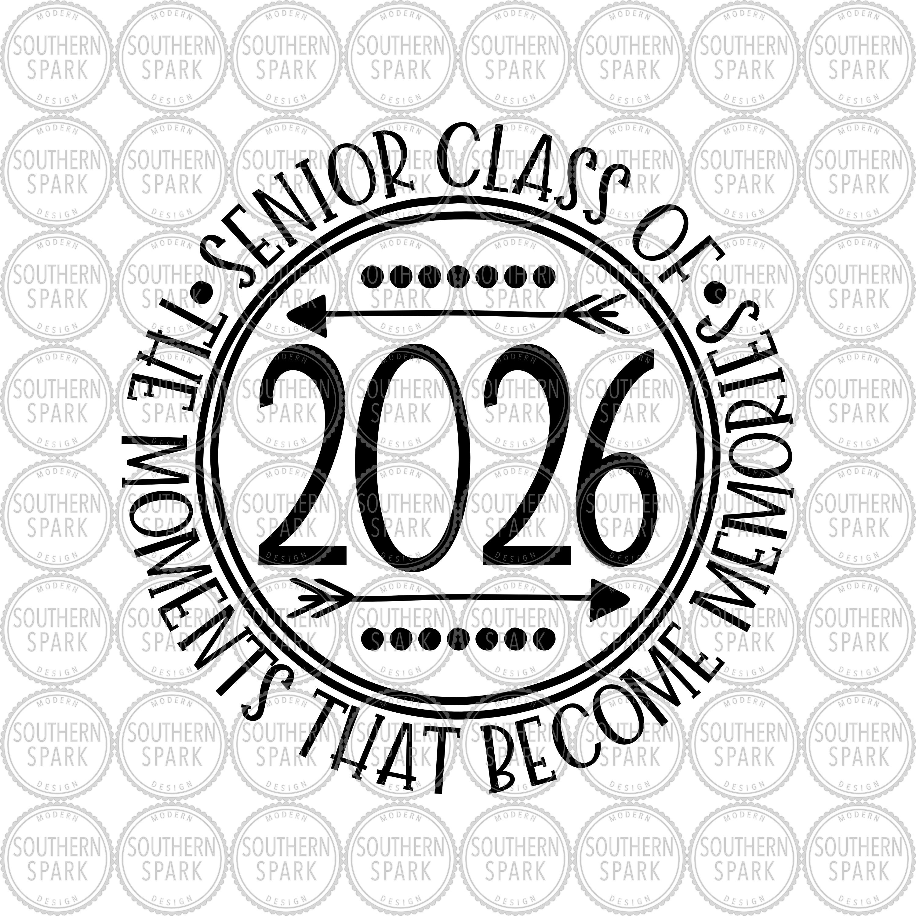 Class of 2026 SVG / Moments That Become Memories SVG/ - Etsy