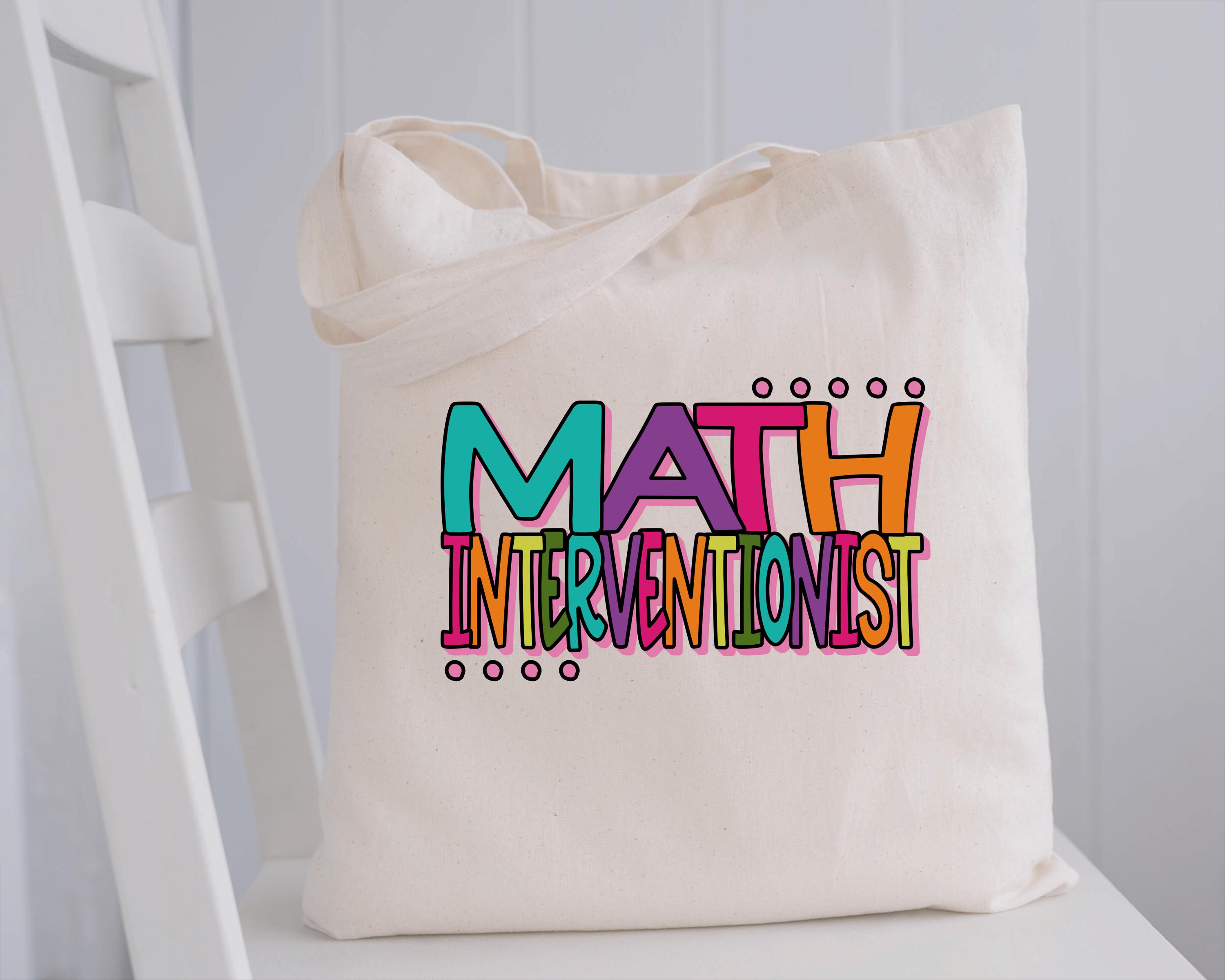 Math Interventionist SVG / Math Interventionist PNG / Back to School ...