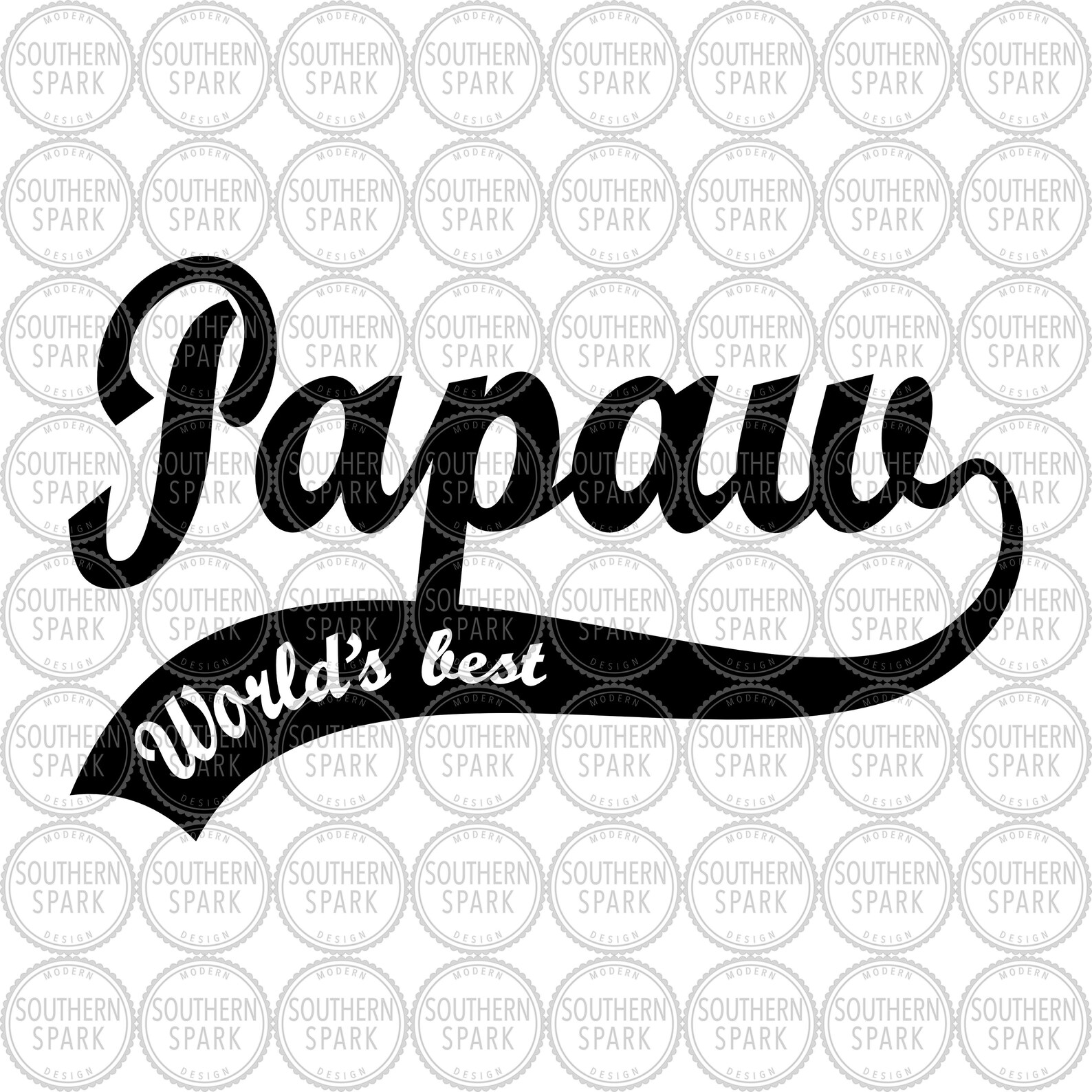 Father's Day SVG / Papaw SVG / Papaw World's Best SVG - Etsy