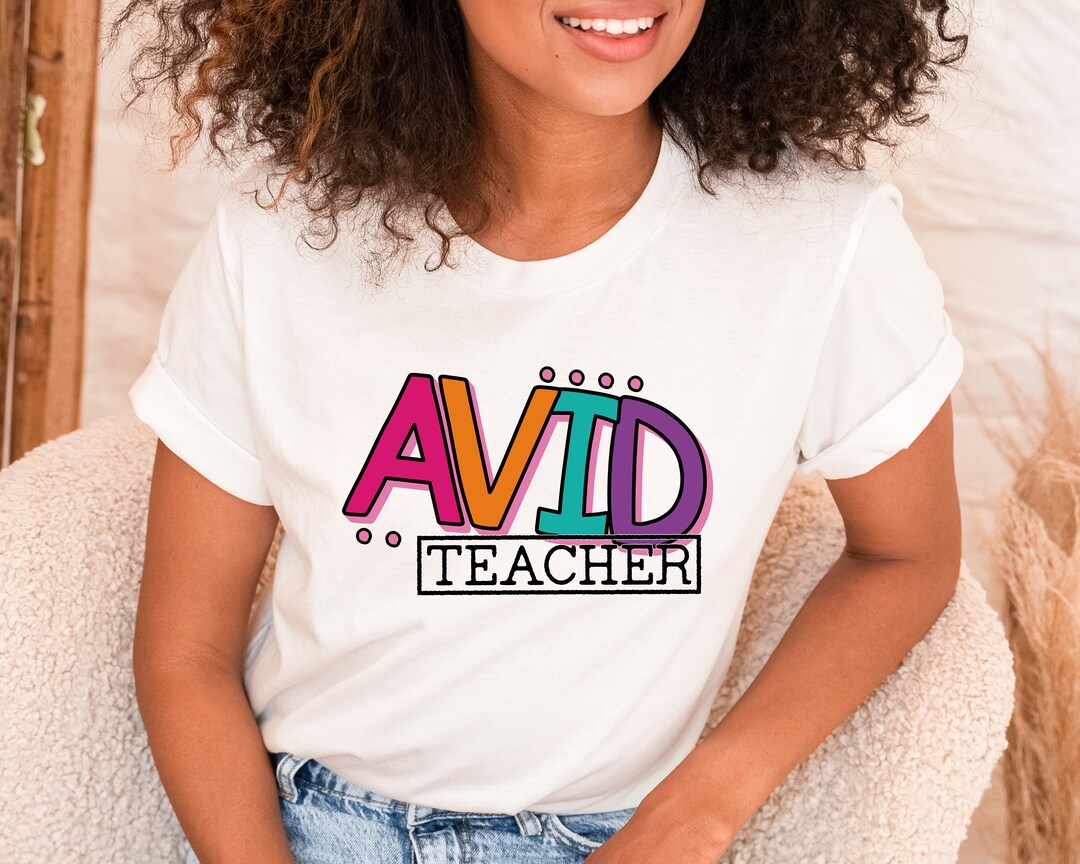 Avid Teacher SVG / Advancement via Individual Determination / Back to ...