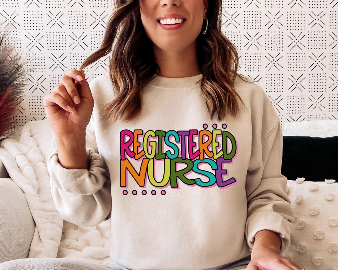 Registered Nurse SVG / Colorful Nurse Design SVG Medical Field Health ...