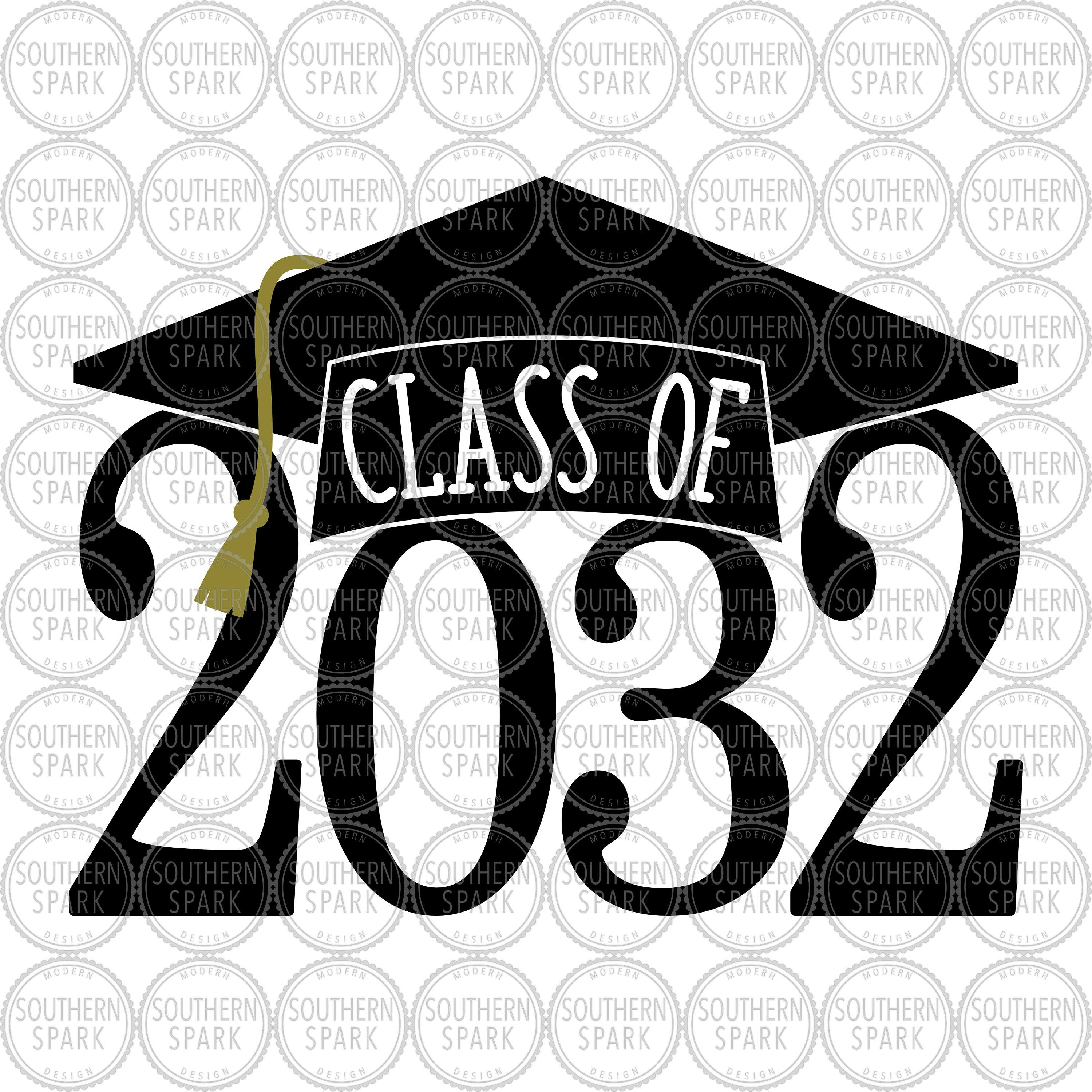 Class Of 2032 SVG / Senior Class Of 2032 SVG / Back To School | Etsy