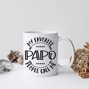 Father's Day SVG / My Favorite People Call Me Papo SVG / Papa SVG / Cut File / Clip Art ...