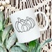 3 Pumpkins Outline SVG / Pumpkin Outline SVG / Fall SVG / Pumpkin Clip ...