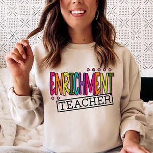 Enrichment Teacher SVG / Teacher Appreciation / Back to School SVG ...