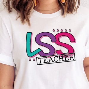LSS Teacher SVG / LSS Teacher Png / Life Skills Support Teacher / Cut ...