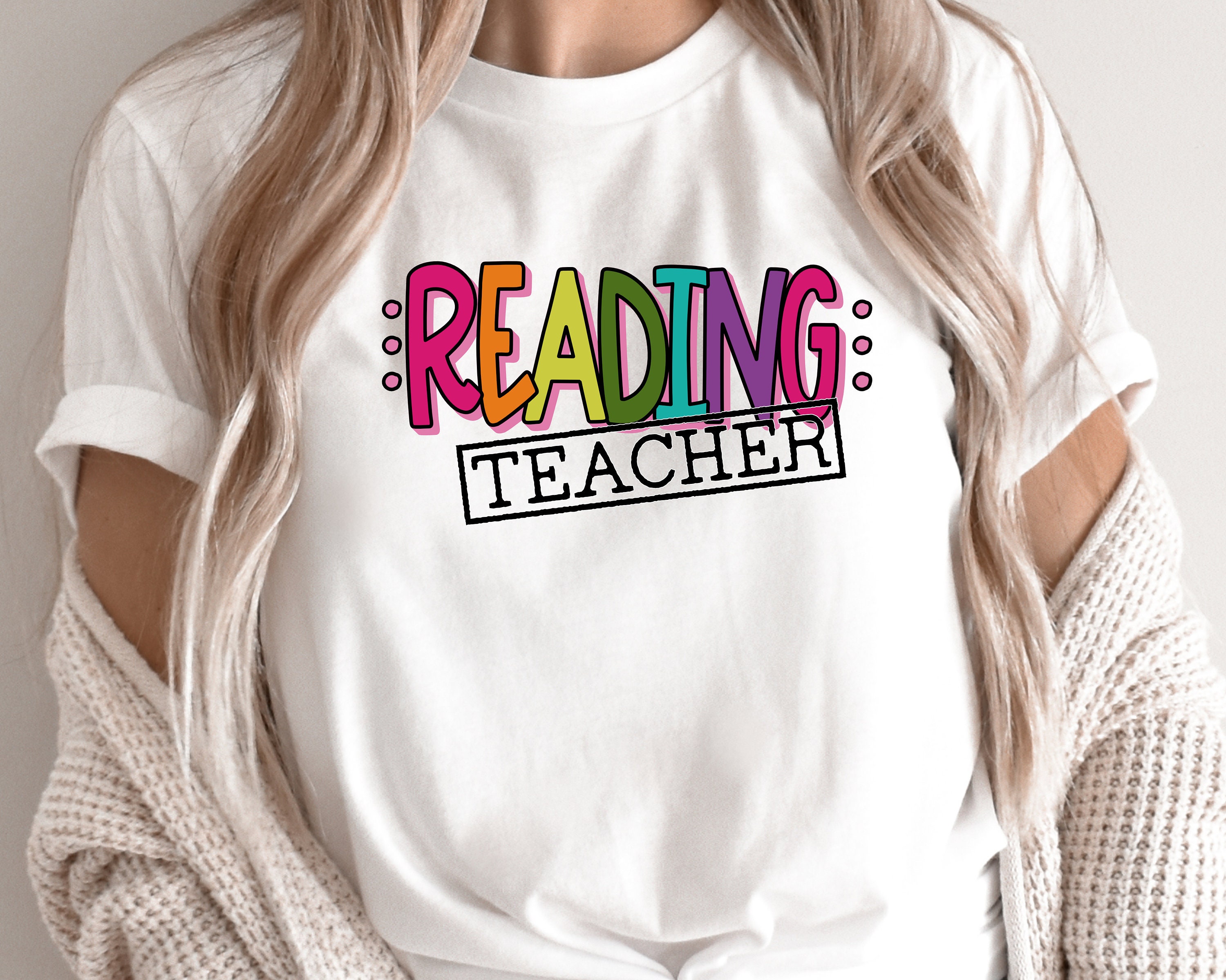 Reading Teacher SVG / Librarian SVG / Library / First Day / - Etsy