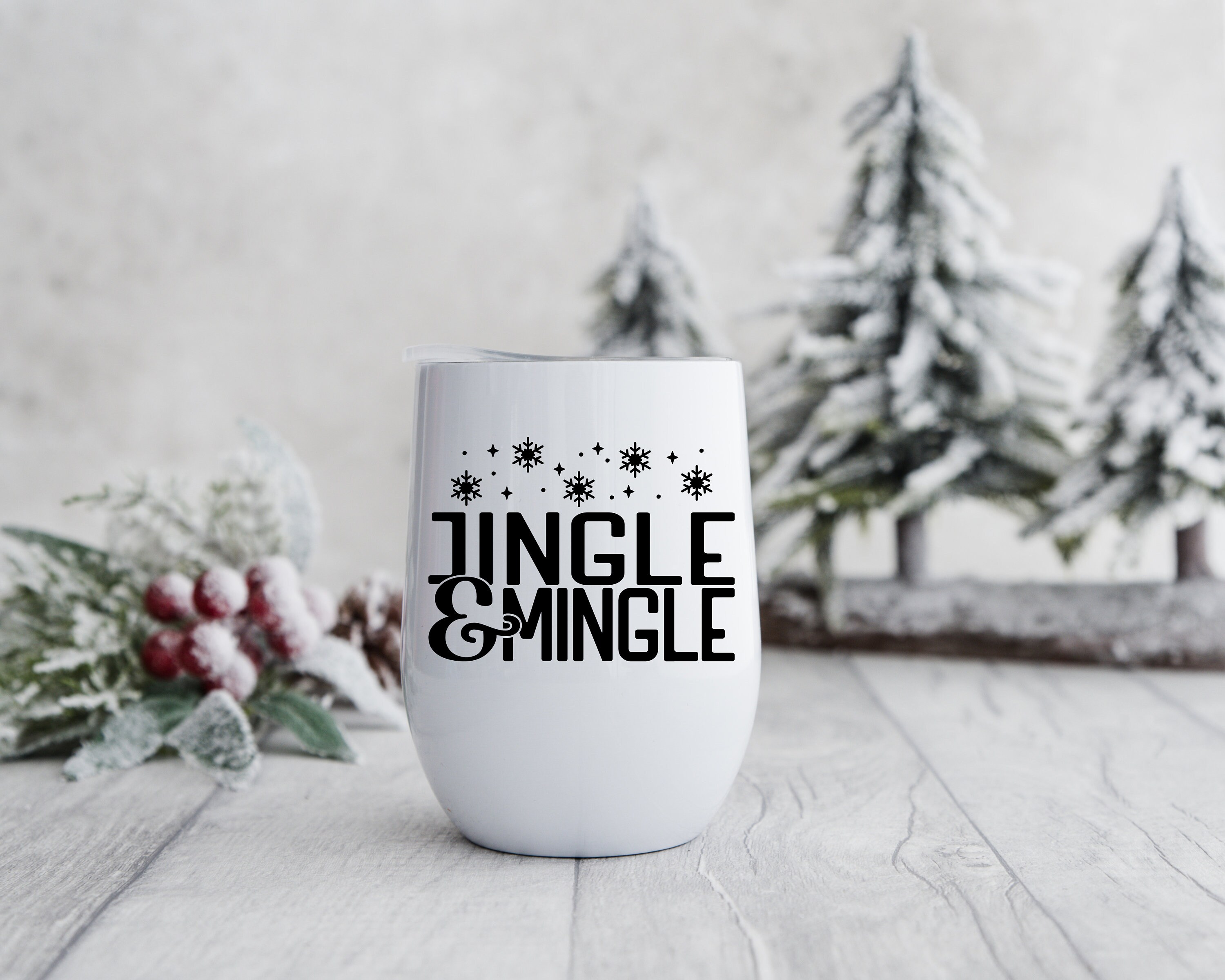 Merry Christmas SVG / Jingle & Mingle SVG / Jingle and Mingle - Etsy