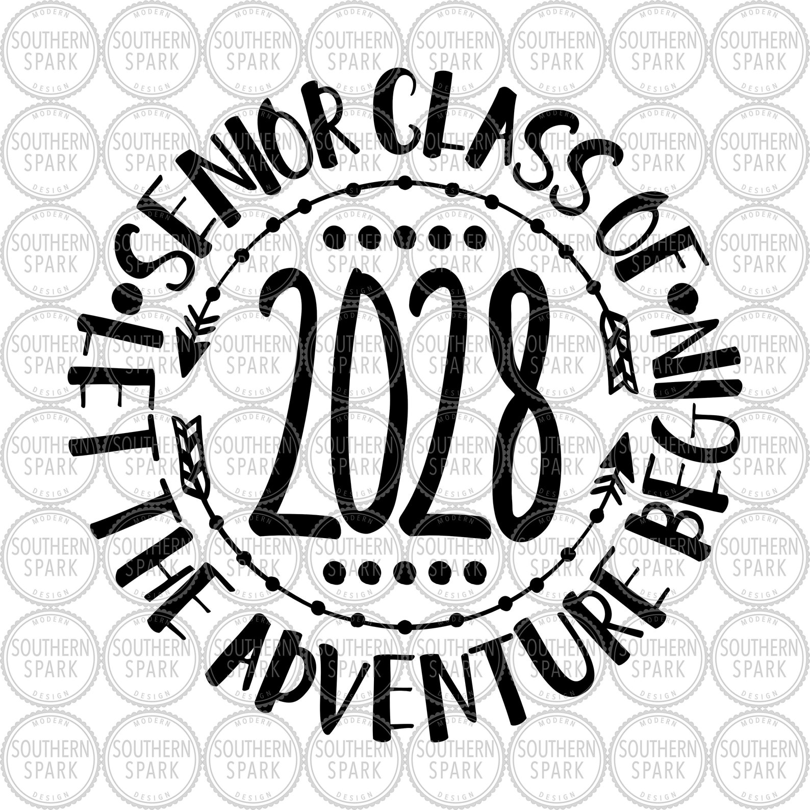 Senior 2028 SVG / Senior Class of 2028 Let the Adventure Begin - Etsy