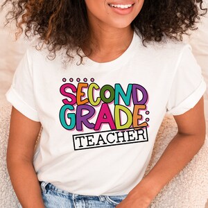 Second Grade Teacher SVG / Second SVG / First Day SVG / Back to School ...