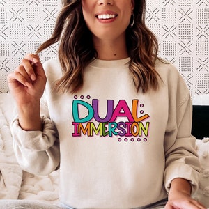 Dual Immersion SVG / Dual Language Immersion SVG / First Day of School ...