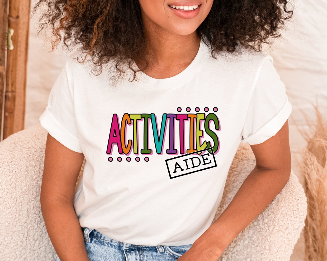 Activities Aide SVG PNG / Health Care Aide SVG / Colorful Health Aide ...