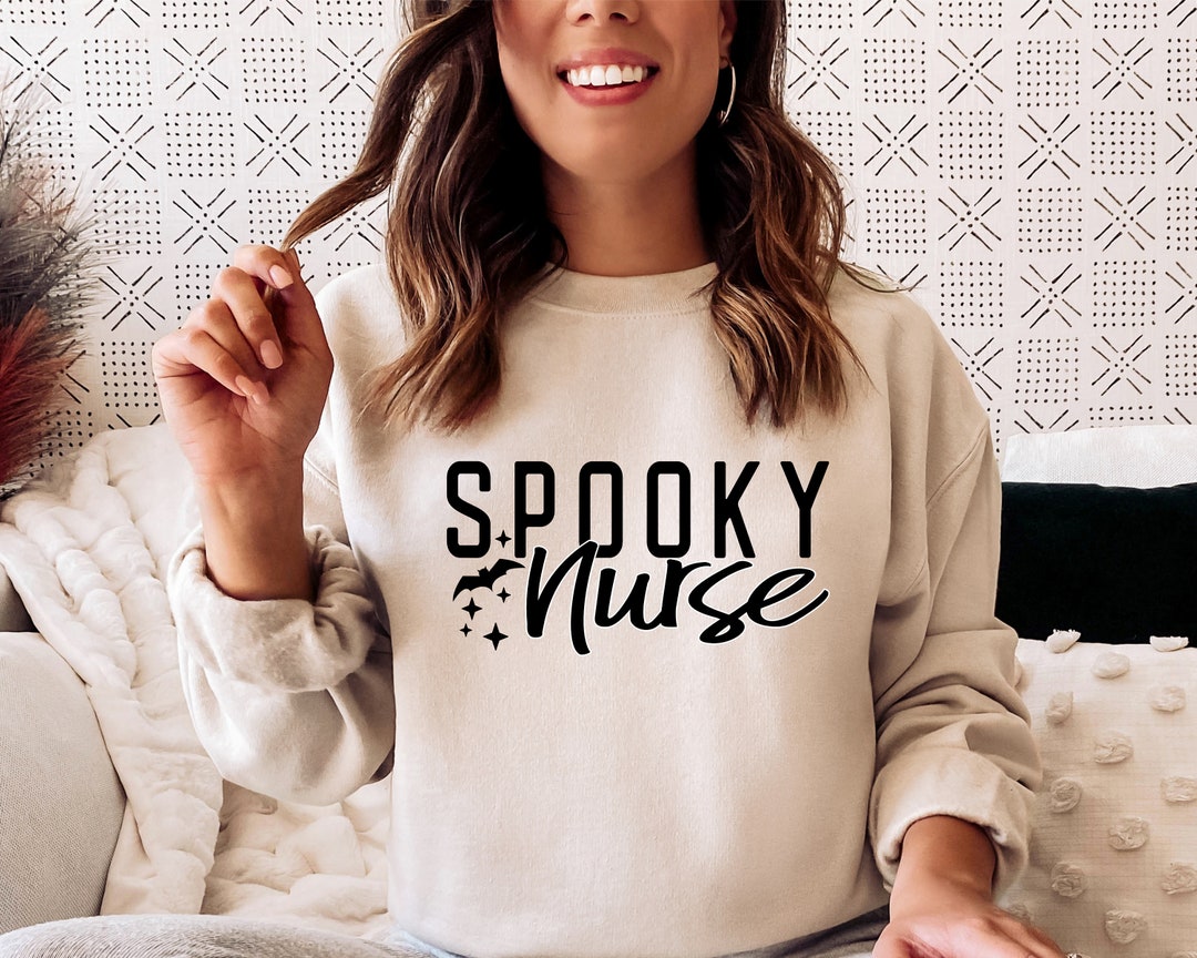 Spooky Nurse SVG / Spooky Nurse PNG / Pumpkin Leaves Campfire Coffee ...