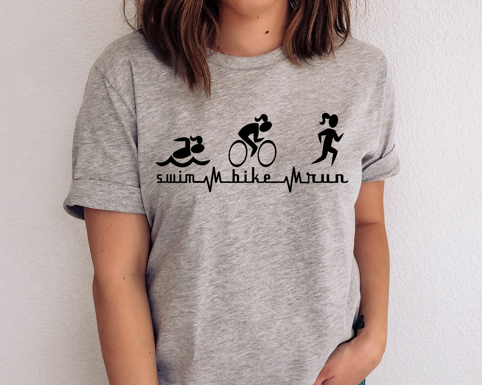 Triathlon SVG / Swim Bike Run SVG / Fitness / One Sport - Etsy