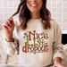 Christmas / Nice List Dropout / Christmas SVG / Nice List / Naughty ...