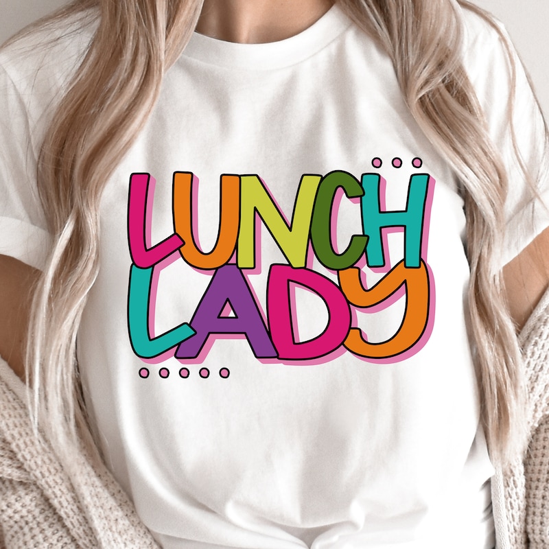 Lunch Lady Svg - Etsy