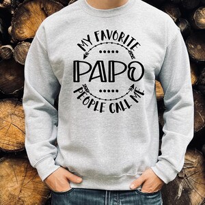 Father's Day SVG / My Favorite People Call Me Papo SVG / Papa SVG / Cut File / Clip Art ...