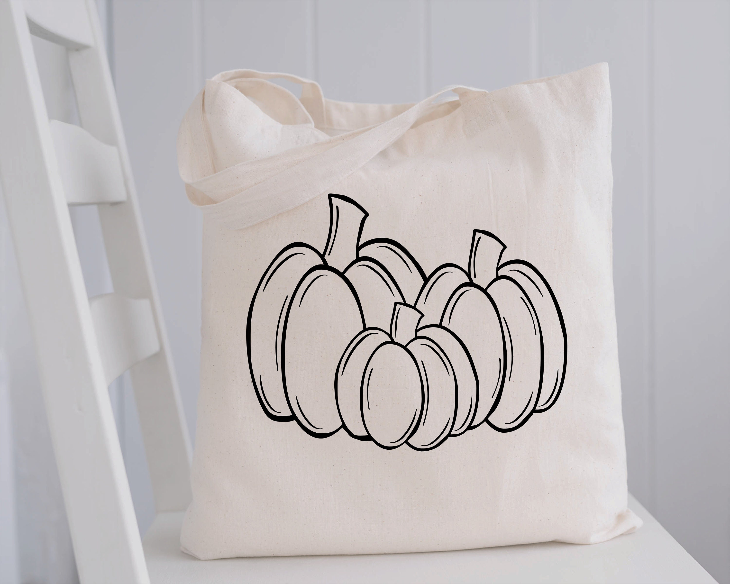 3 Pumpkins Outline SVG / Pumpkin Outline SVG / Fall SVG / Pumpkin Clip ...