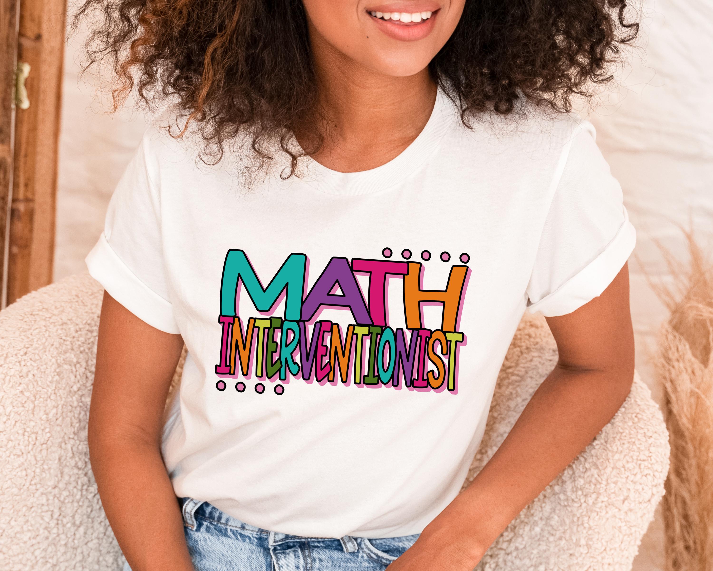 Math Interventionist SVG / Math Interventionist PNG / Back to School ...