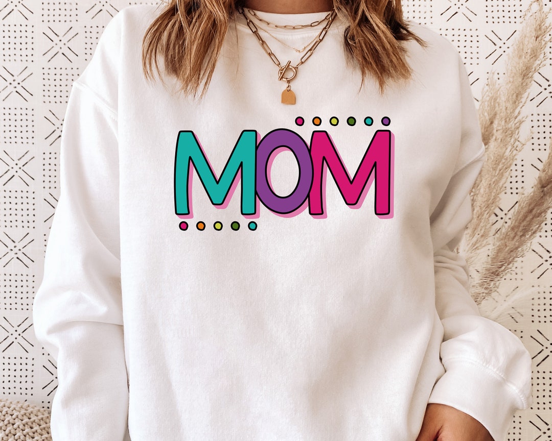 Mother's Day Mom SVG / Colorful Mom SVG / Mother's Day Gift Design ...