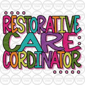 Restorative Care Coordinator SVG / Restorative Medical Field Health ...