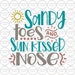 Sandy Toes Sun Kissed Nose SVG / Summer SVG / Beach SVG / Sunshine ...
