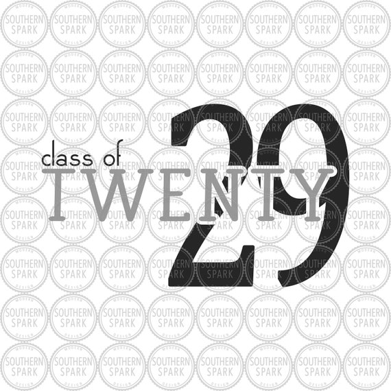Senior 2029 / Class of Twenty 29 / Back to School / First Day - Etsy
