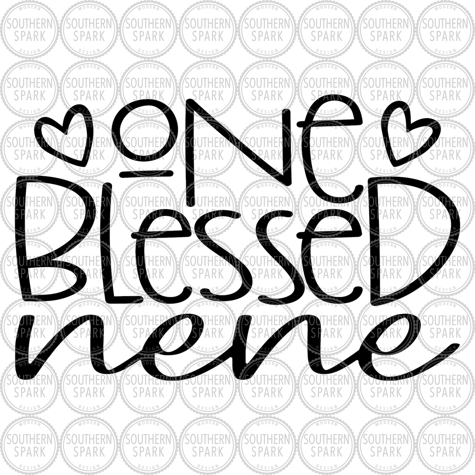 Mother's Day SVG / One Blessed Nene SVG / Blessed SVG / Thanksgiving ...