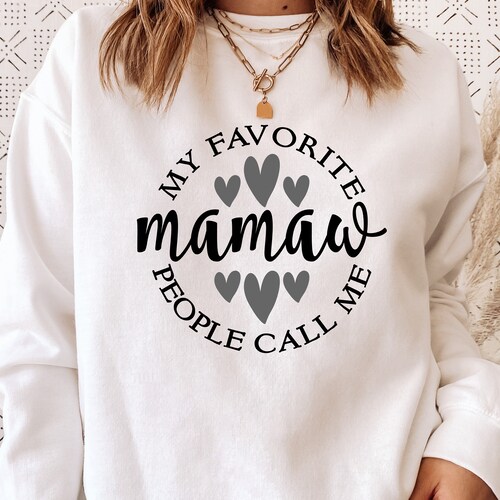 My Greatest Blessings Call Me Mamaw Svg Mamaw Svg Mother Etsy