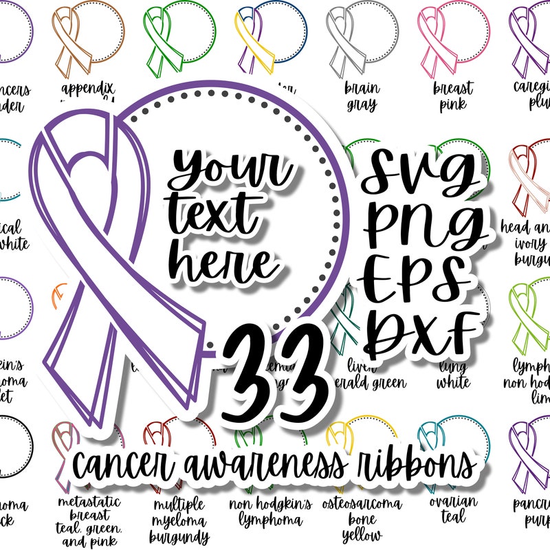 Cancer Svg - Etsy