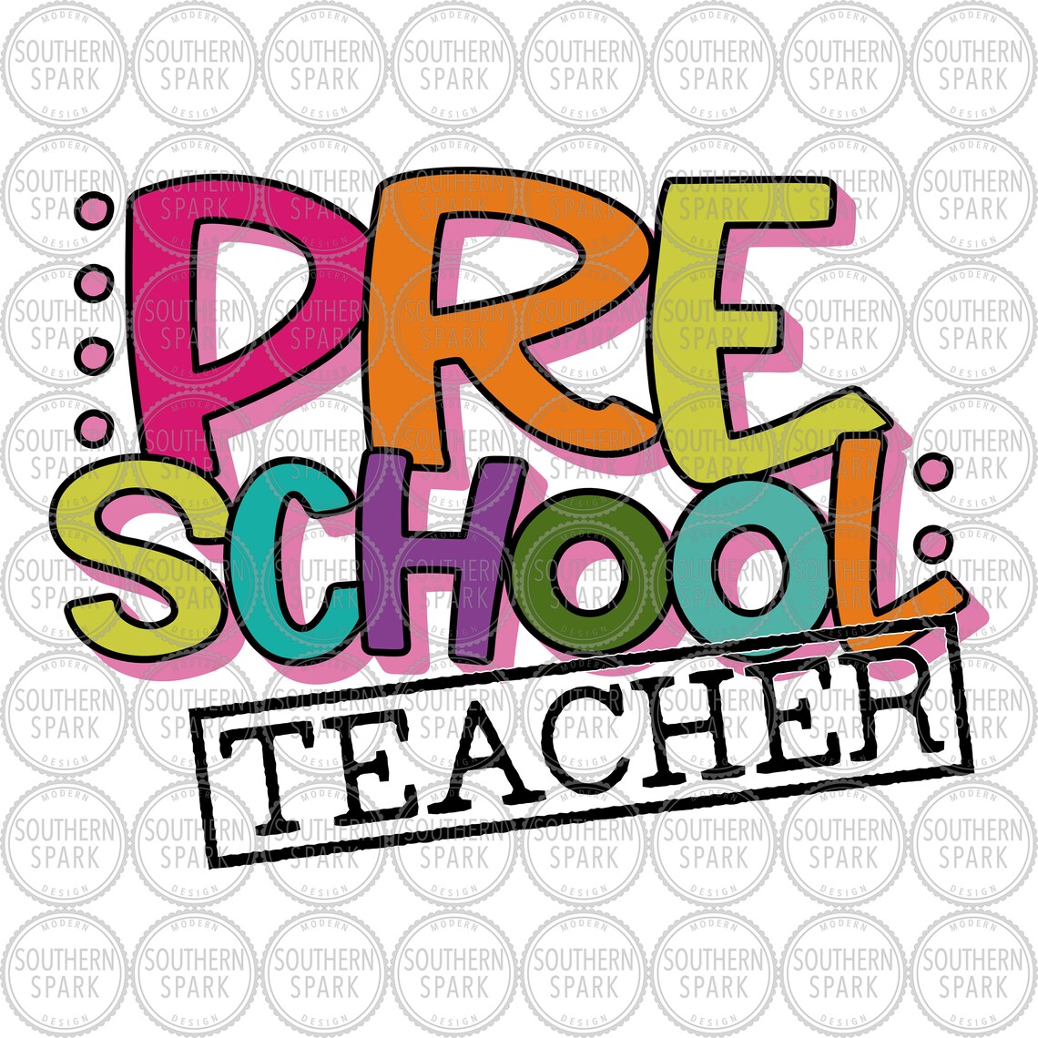 Preschool Teacher SVG / Preschool SVG / First Day SVG / Back to School ...
