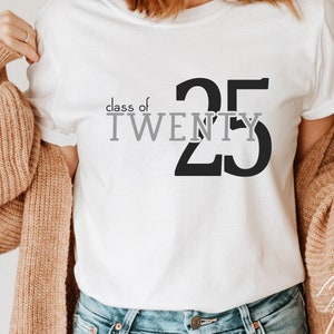 Senior 2025 / Class of Twenty 25 / Back to School / First Day School ...