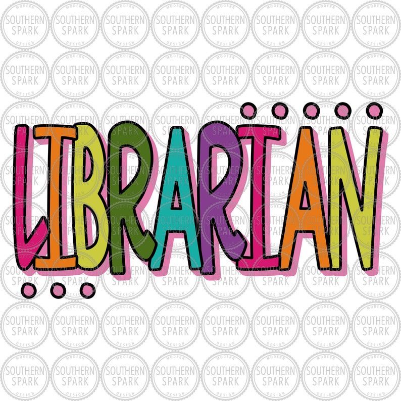 Librarian Svg Png Eps Pdf Jpg Dxf - Education Design (digital Download ...