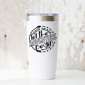 Sixth Grade SVG / Let the Adventure Begin SVG / Back to School SVG ...