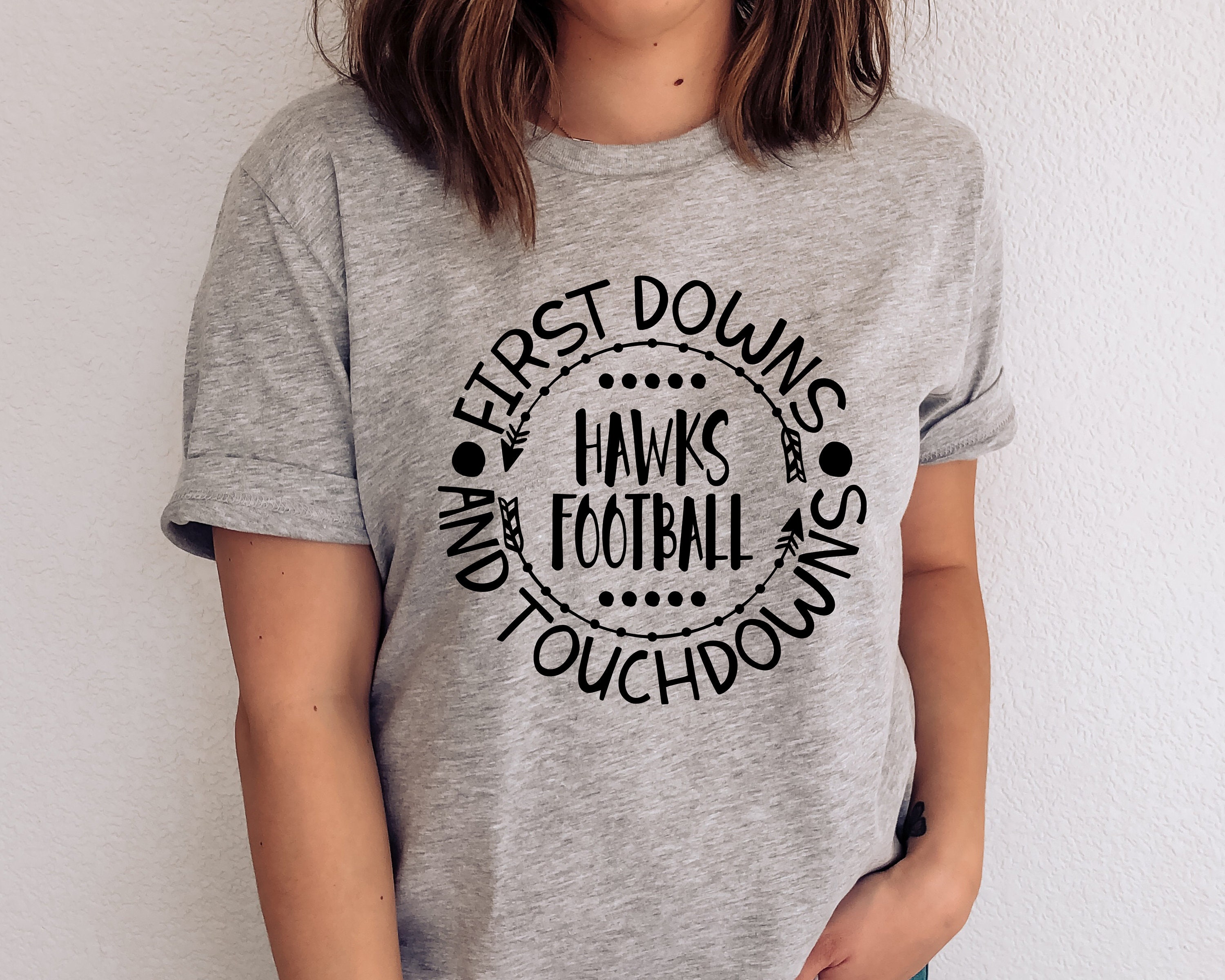 Football SVG / First Downs and Touchdowns SVG / Hawks Football - Etsy