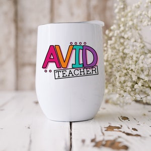 Avid Teacher SVG / Advancement via Individual Determination / Back to ...
