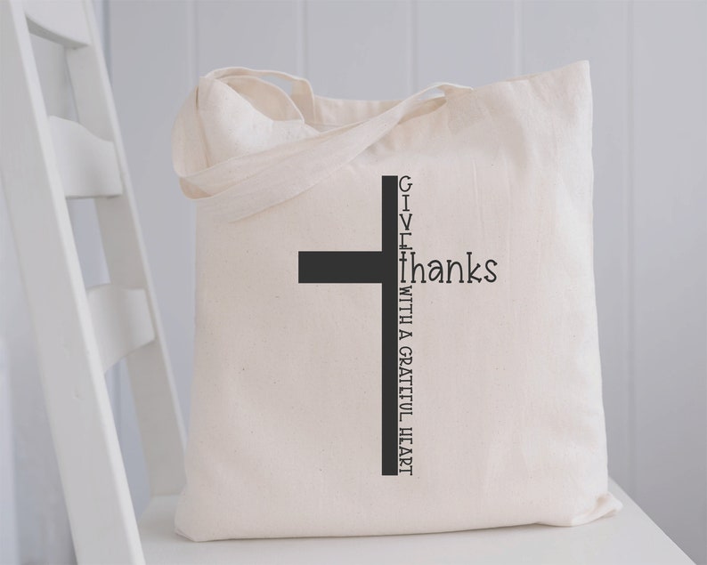 Give Thanks With A Grateful Heart Cross Svg Png Eps Pdf Jpg - Etsy