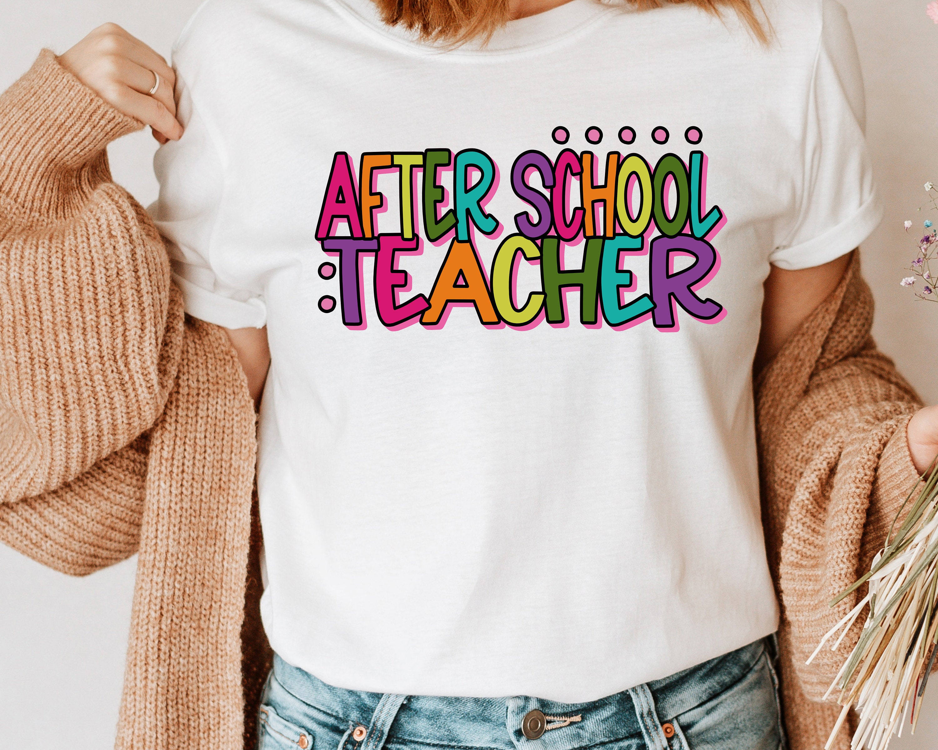 After School Teacher SVG / After School SVG / First Day Back - Etsy