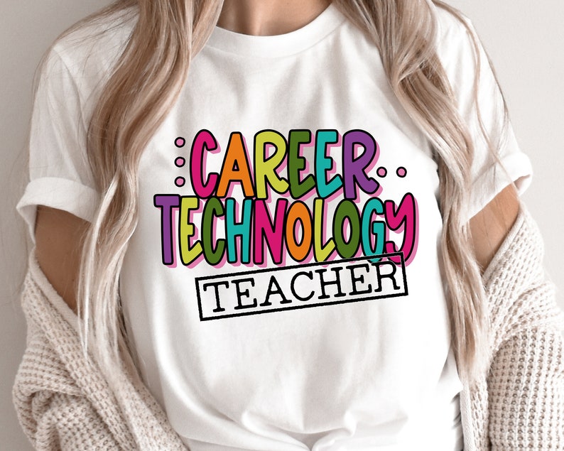 Career Technology Teacher SVG / Teacher / First Day SVG / Back - Etsy