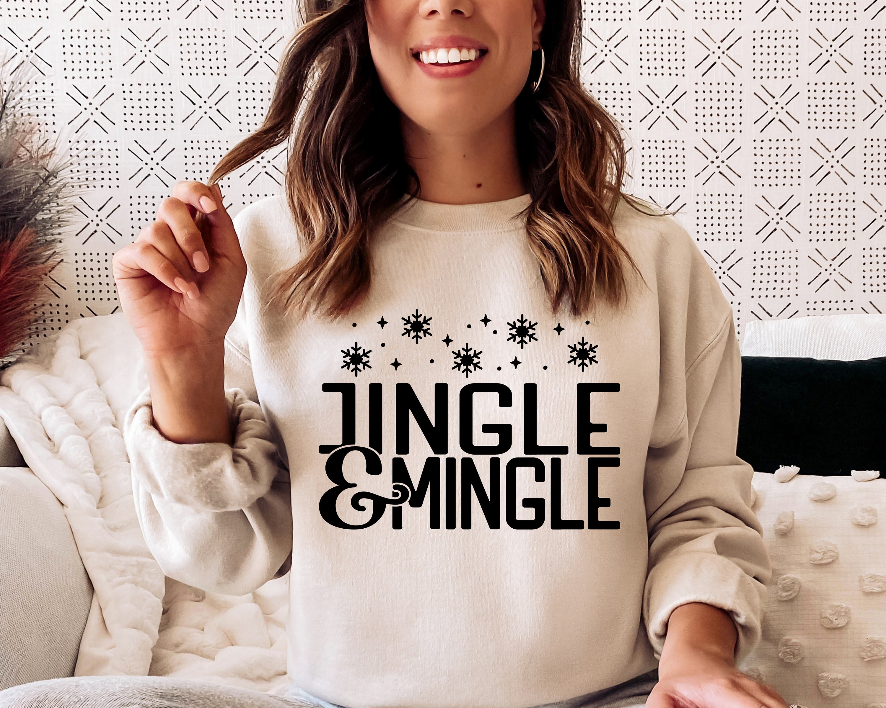 Merry Christmas SVG / Jingle & Mingle SVG / Jingle and Mingle - Etsy