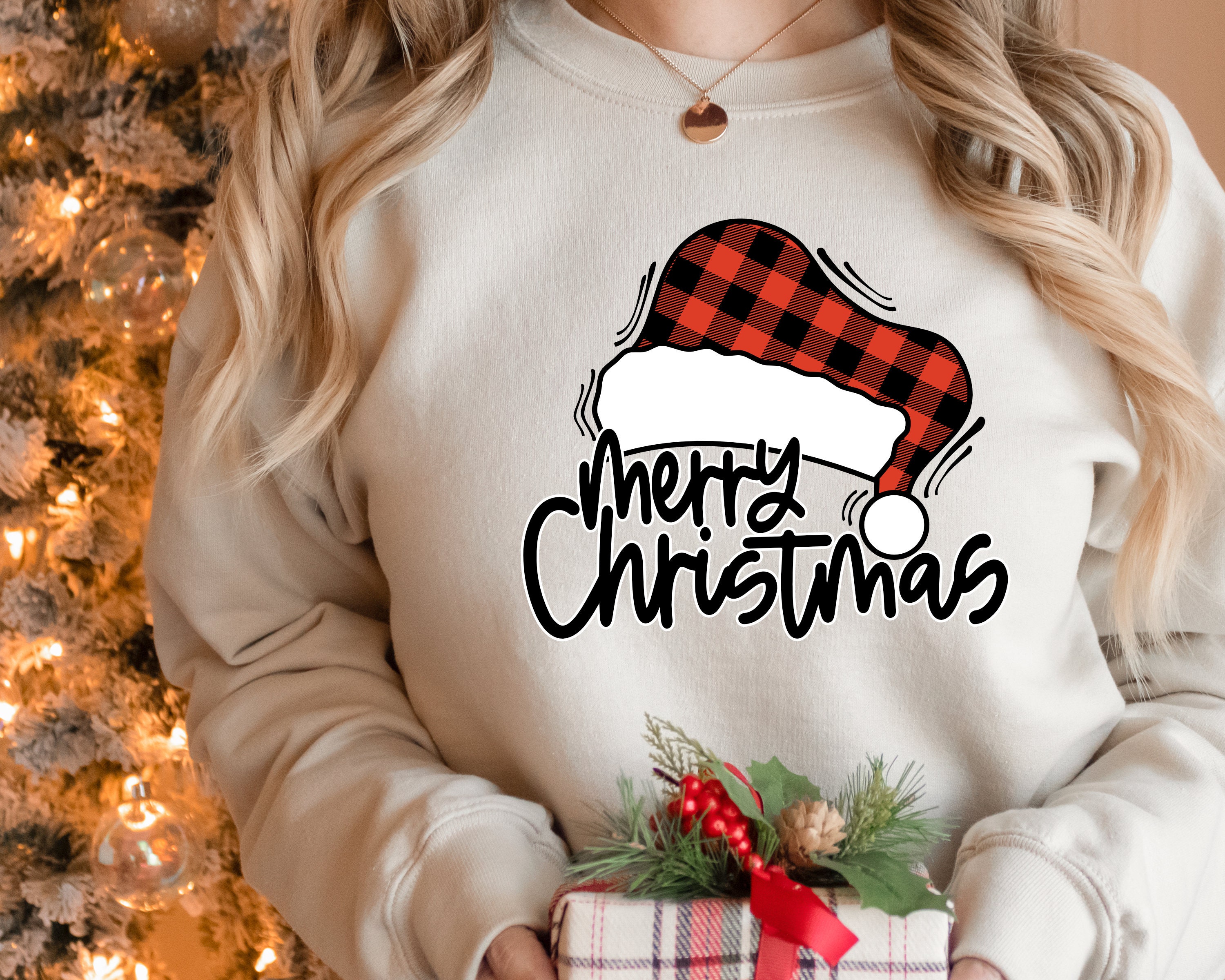 Merry Christmas SVG / Santa Hat SVG / Santa Claus SVG / - Etsy