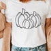 3 Pumpkins Outline SVG / Pumpkin Outline SVG / Fall SVG / Pumpkin Clip ...