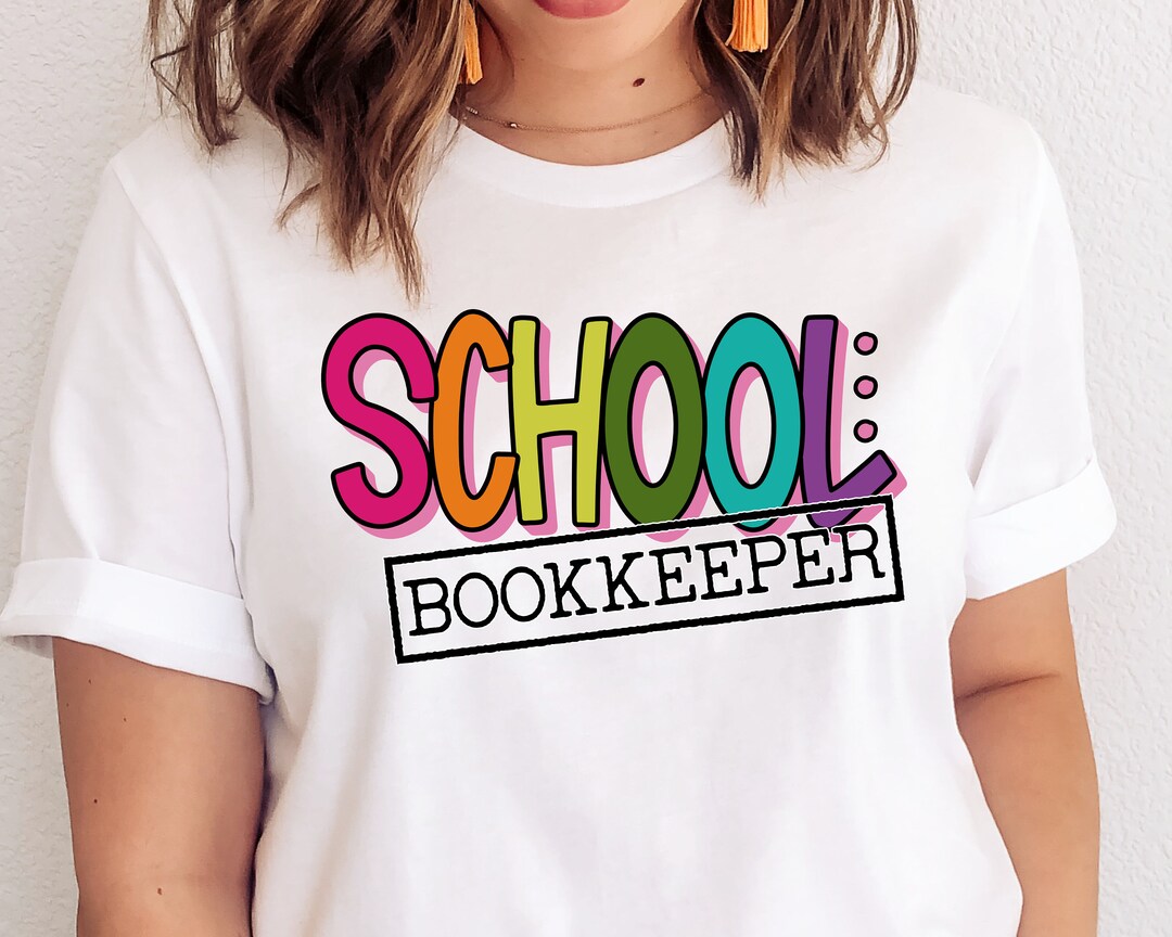 School Bookkeeper SVG / Bookkeeper SVG / School First Day / Back to ...